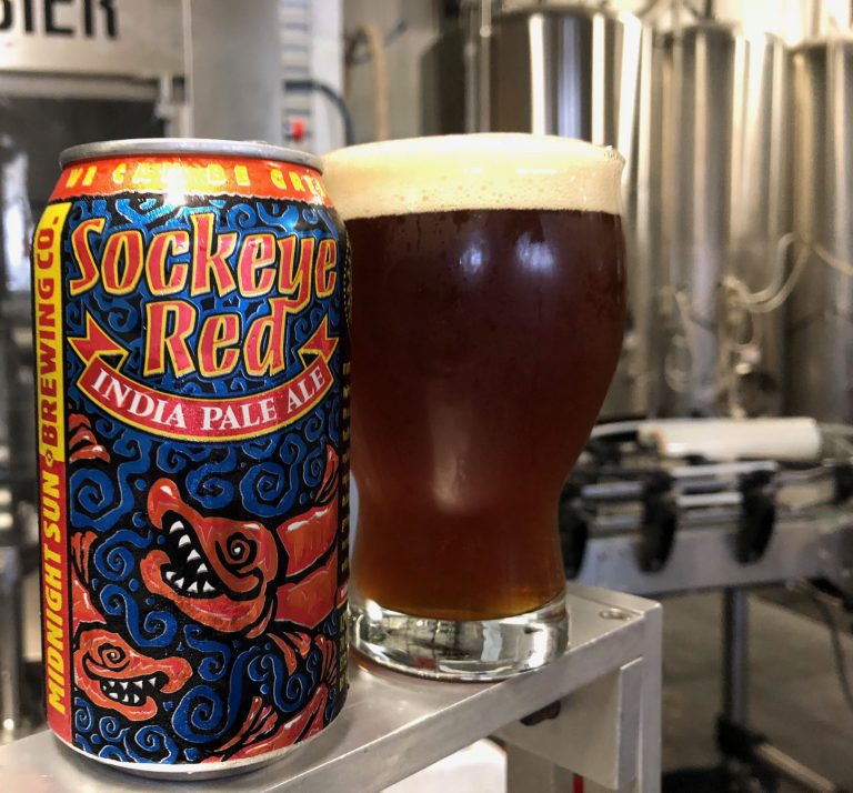 Sockeye Red IPA Final - Midnight Sun Brewing Co.
